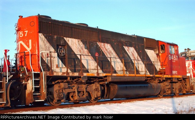 Rear view of RMPX 9457.